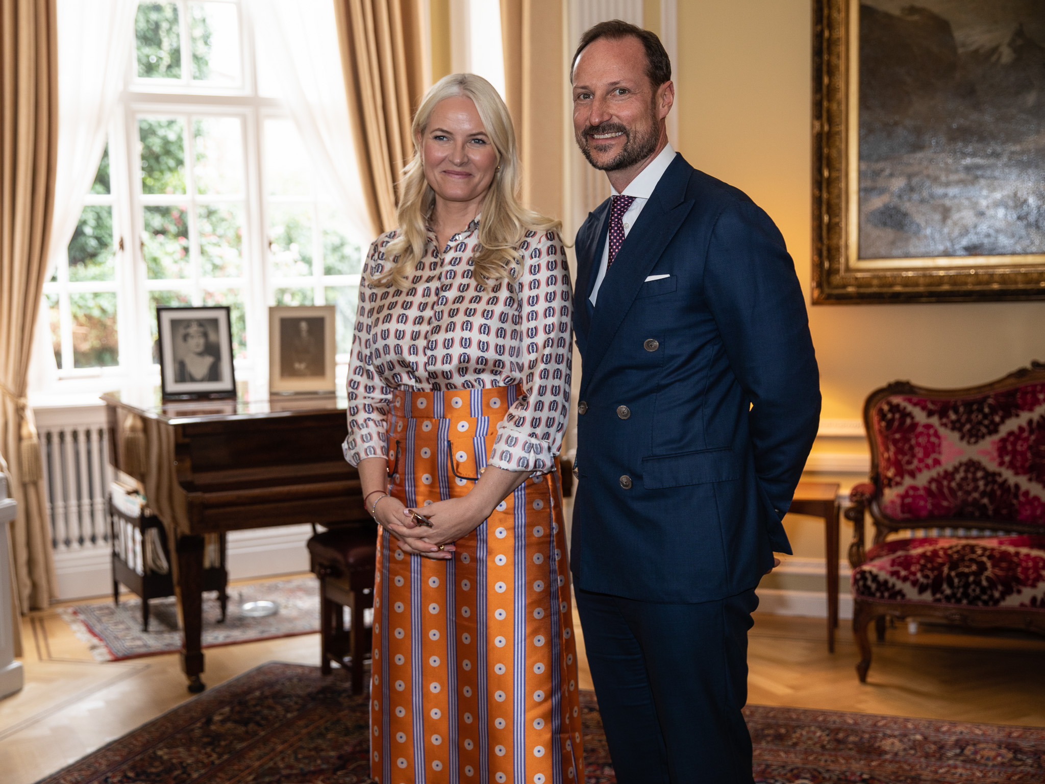 Kronprinsparet i London - Det norske kongehusets barnesider