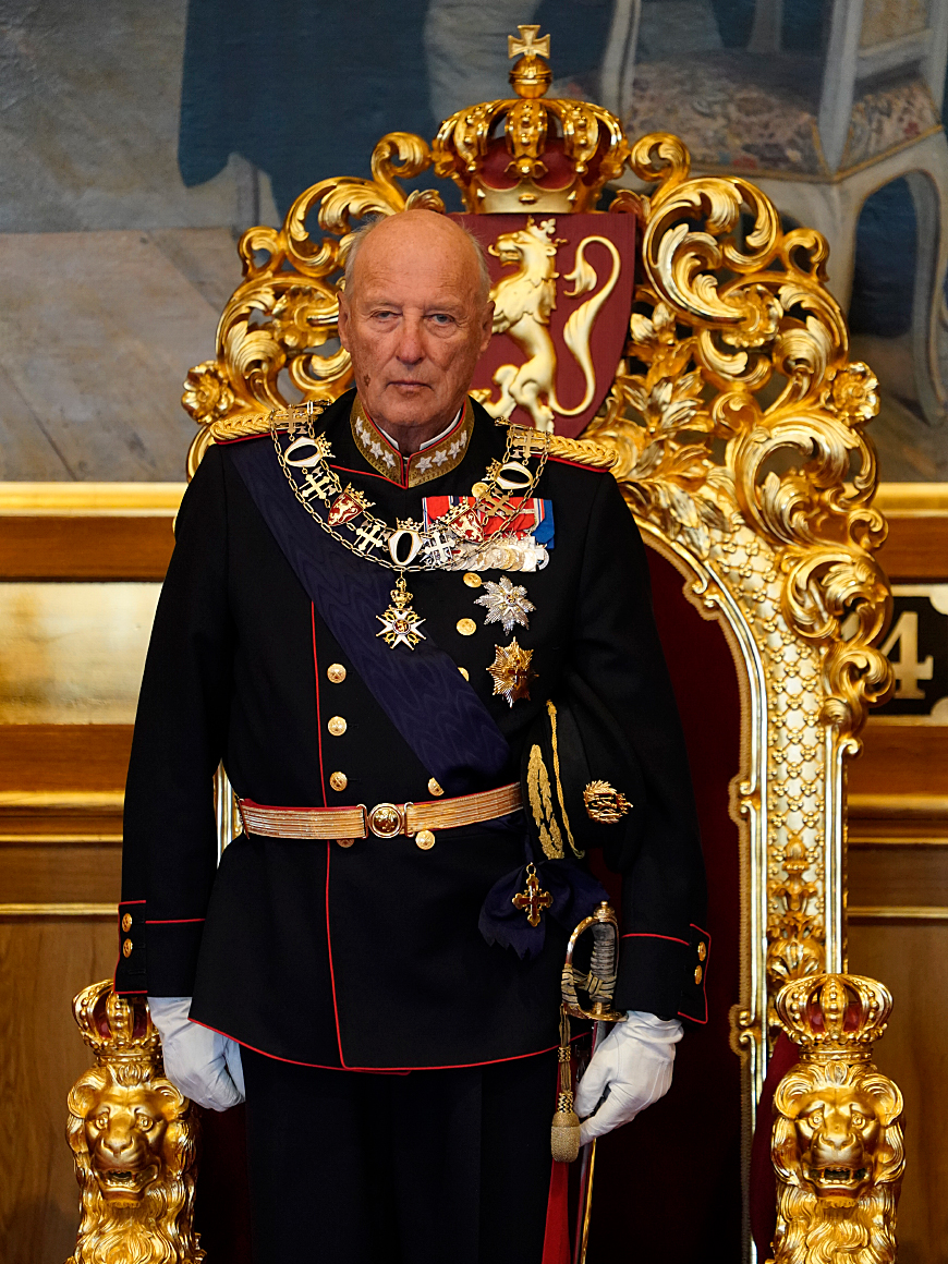 Opninga av Stortinget - Det norske kongehusets barnesider