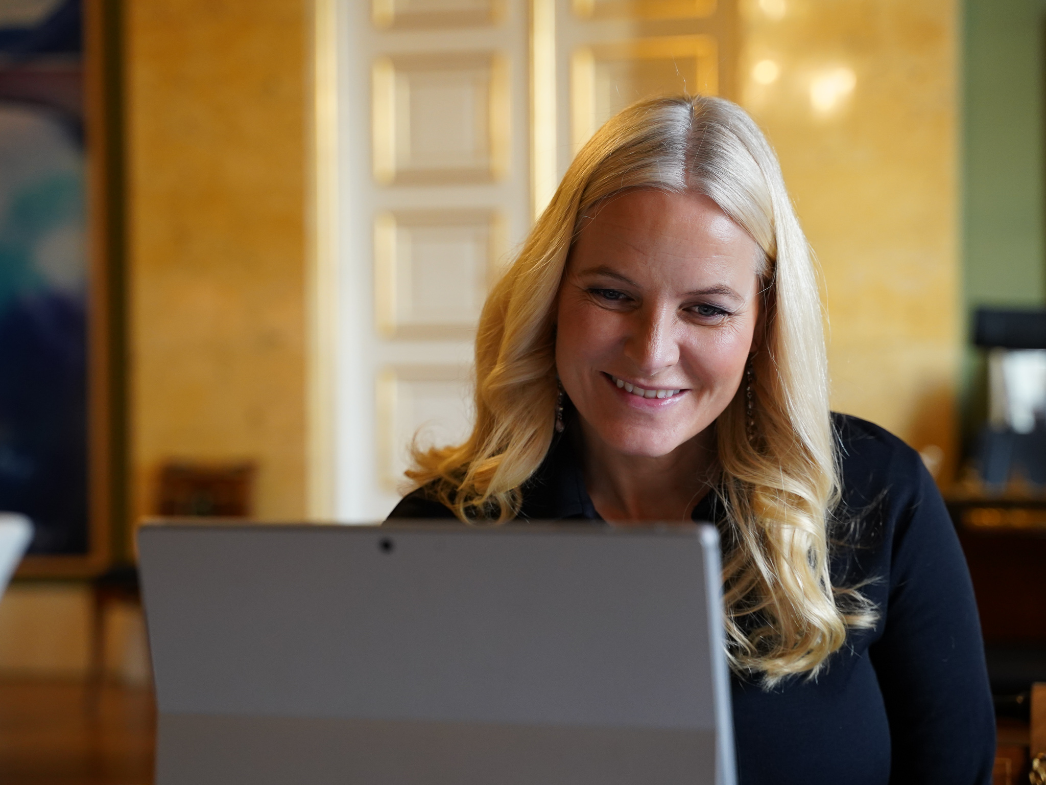 I audiens hos Kronprinsessen - Det norske kongehusets barnesider